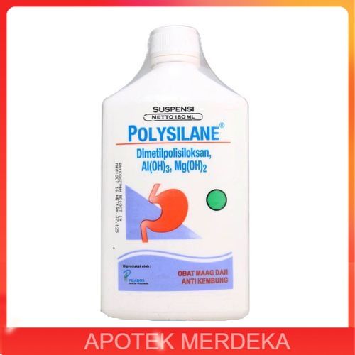 Polysilane Sirup 180 ML / Polisilane Syrup180ml / Polisilen | Lazada ...