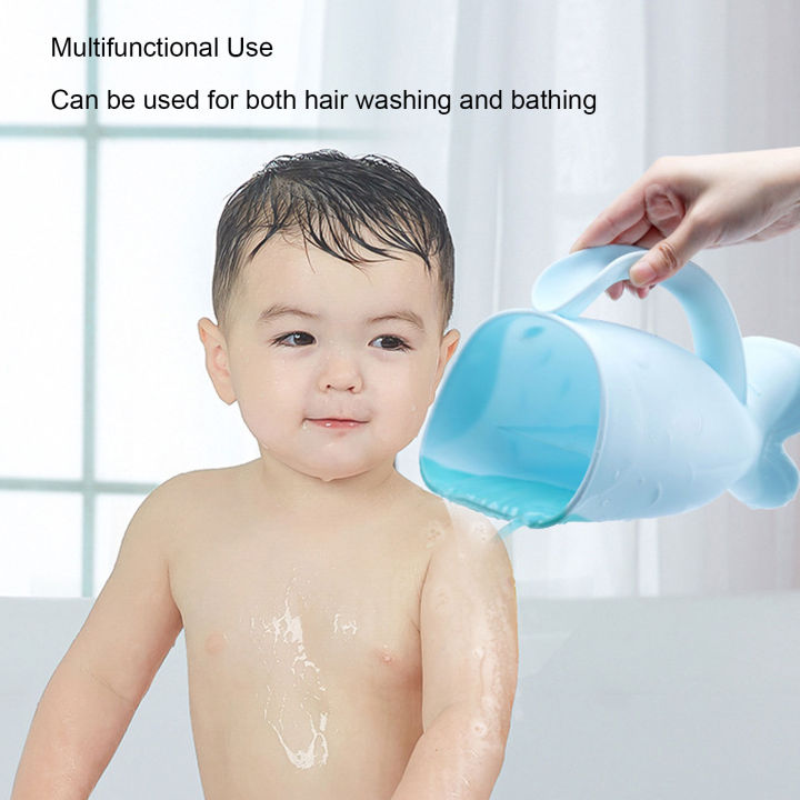 Garosa Baby Bath Rinse Cup Food Grade Materials Easy Grip Handle ...