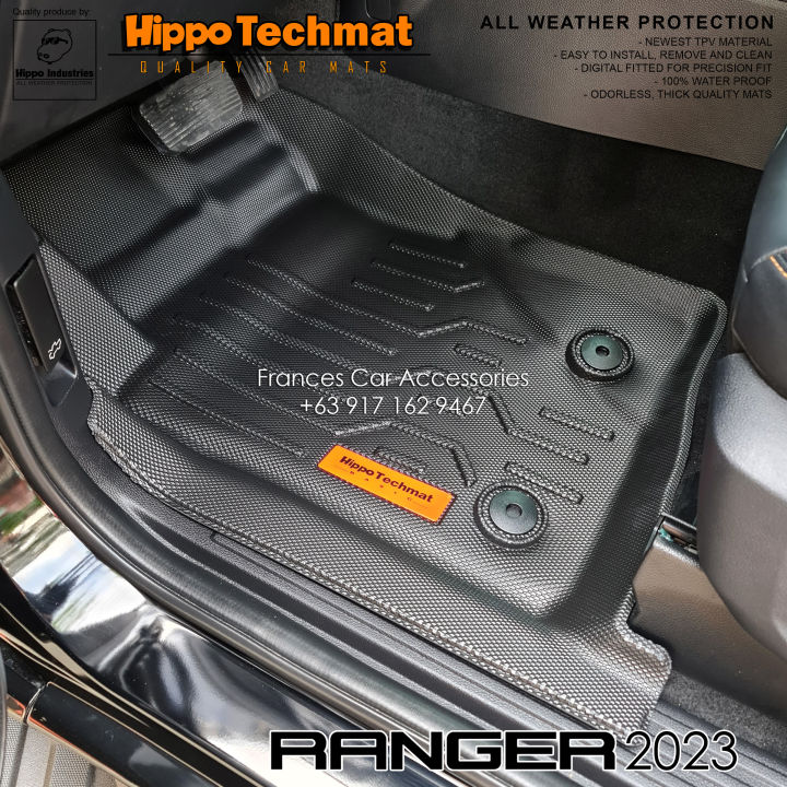 Ford Raptor 2023 to 2026 Hippo Techmat Brand Deep Dish Floor Matting ...