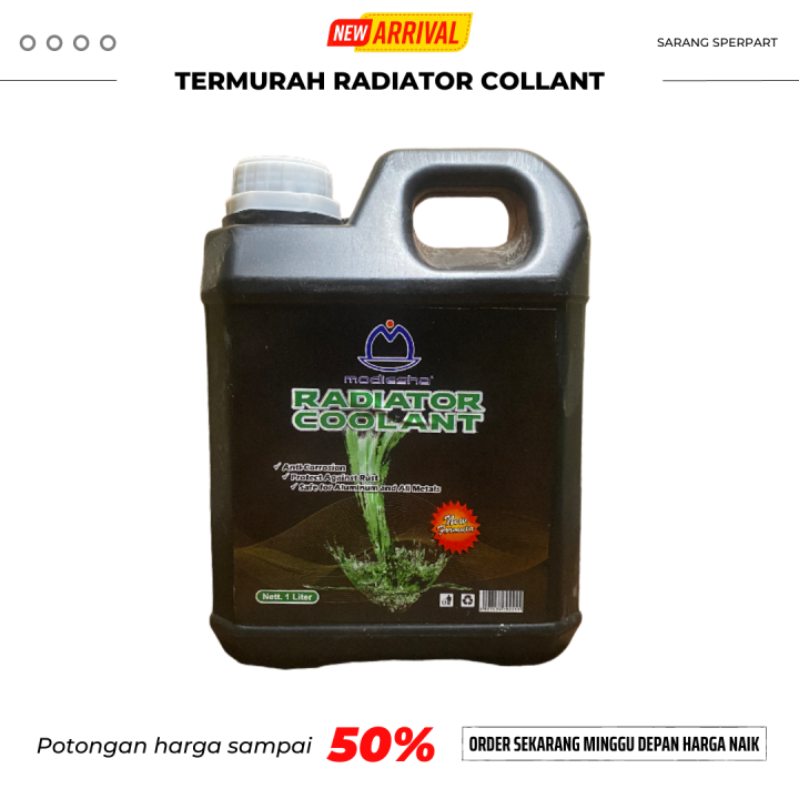 ( radiator coolant modiesha ) cairan pendingin untuk motor dan mobil ...