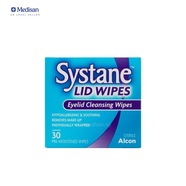 Systane Eye Lid Wipes 30s | Lazada Singapore