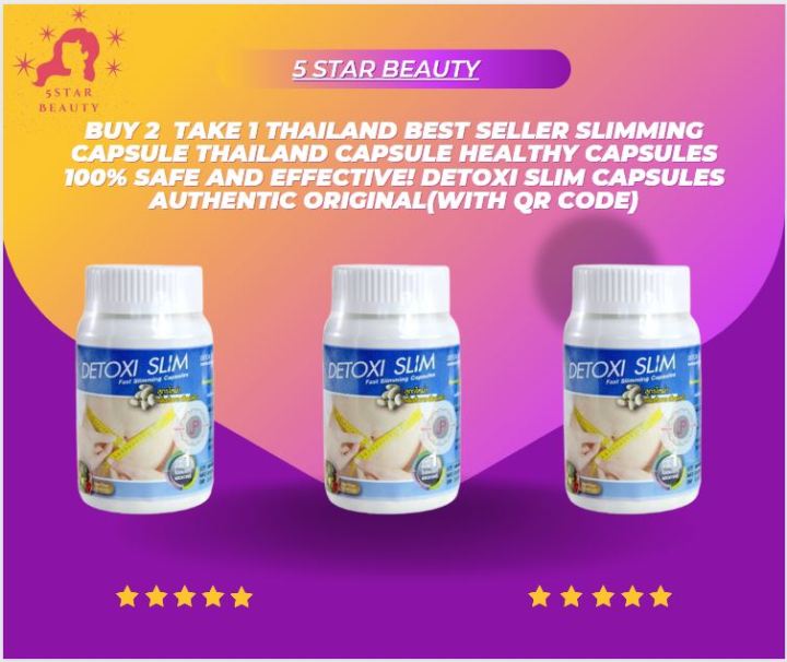 BUY 2 TAKE 1 Thailand Best Seller Slimming Capsule Thailand Capsule ...
