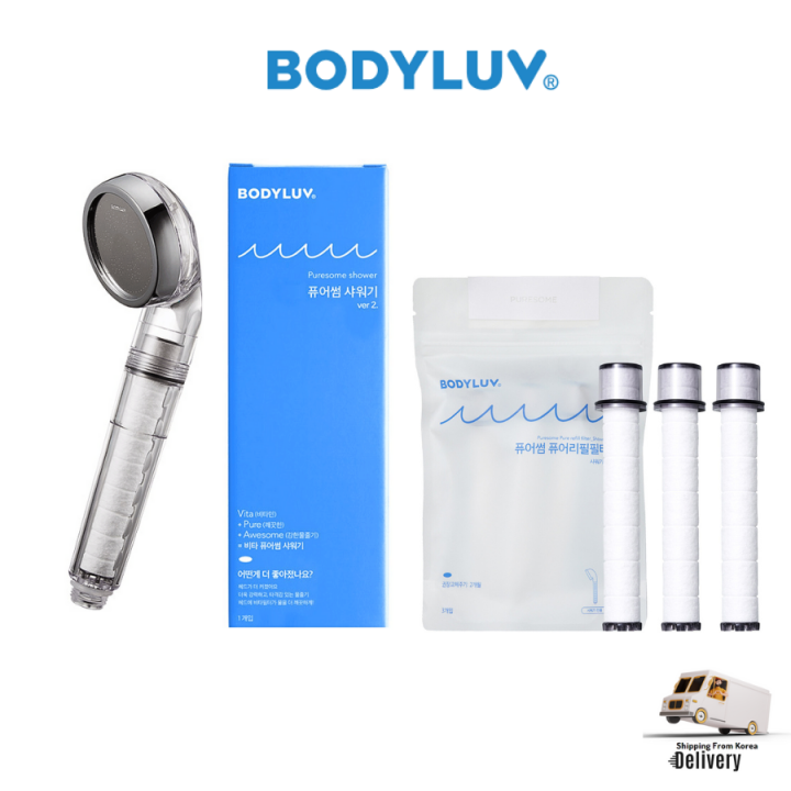 Bodyluv Puresome Shower head and refill filter | Lazada PH