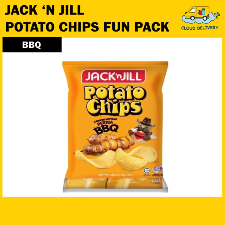 Jack 'N Jill Potato Chips Funpack (5 x 15g) - BBQ | Lazada Singapore