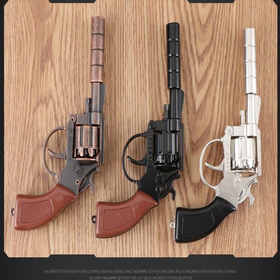 Revolver nostalgic all-metal boy mini retro children smashing guns ...
