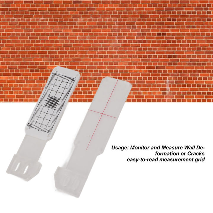 Crack Monitor Muti Purpose Crack Monitoring Scale for Construction | Lazada