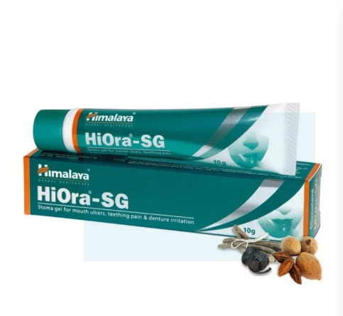 Himalaya HiOra-SG Stima Gel for Mouth Ulcers Teething Pain & Denture ...