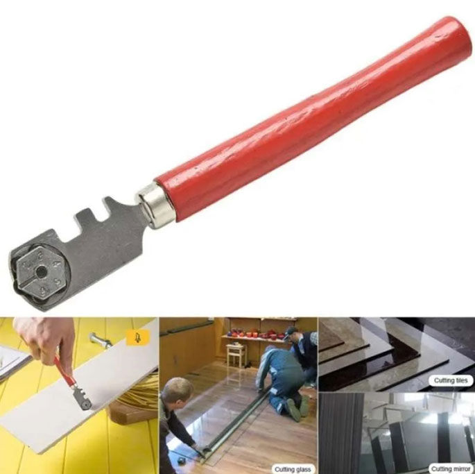 Alat Pemotong Kaca KNIFEZER Pisau Pemotong Kaca Glass Cutter Diamond ...