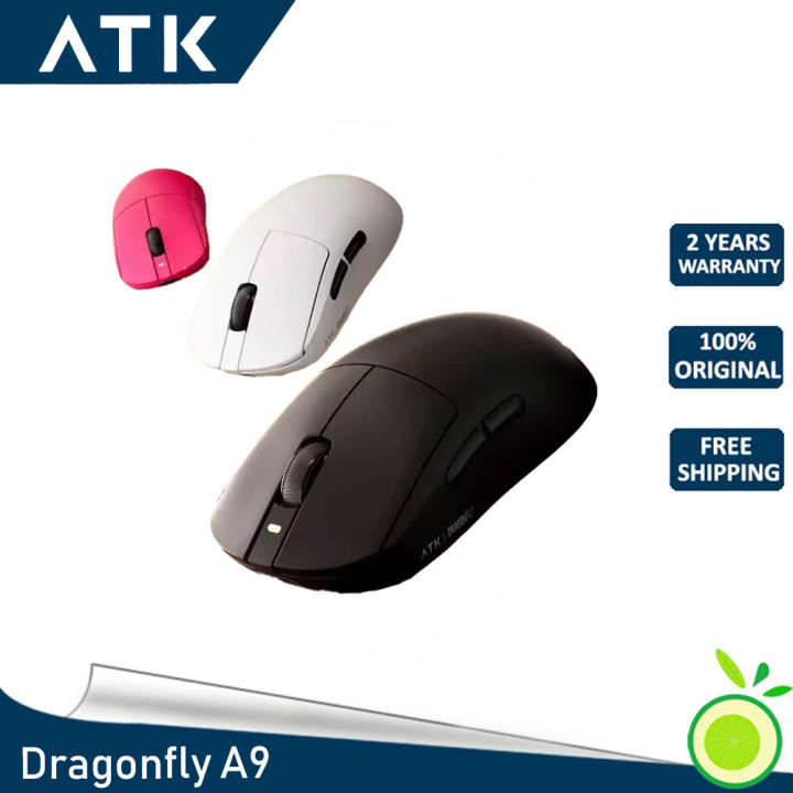 ATK Dragonfly A9 wireless gaming mouse E-sports office dual 8k mouse ...