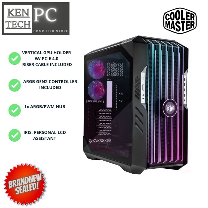 Cooler Master HAF 700 EVO E-ATX High Airflow PC Case with IRIS Customizable LCD | Lazada PH