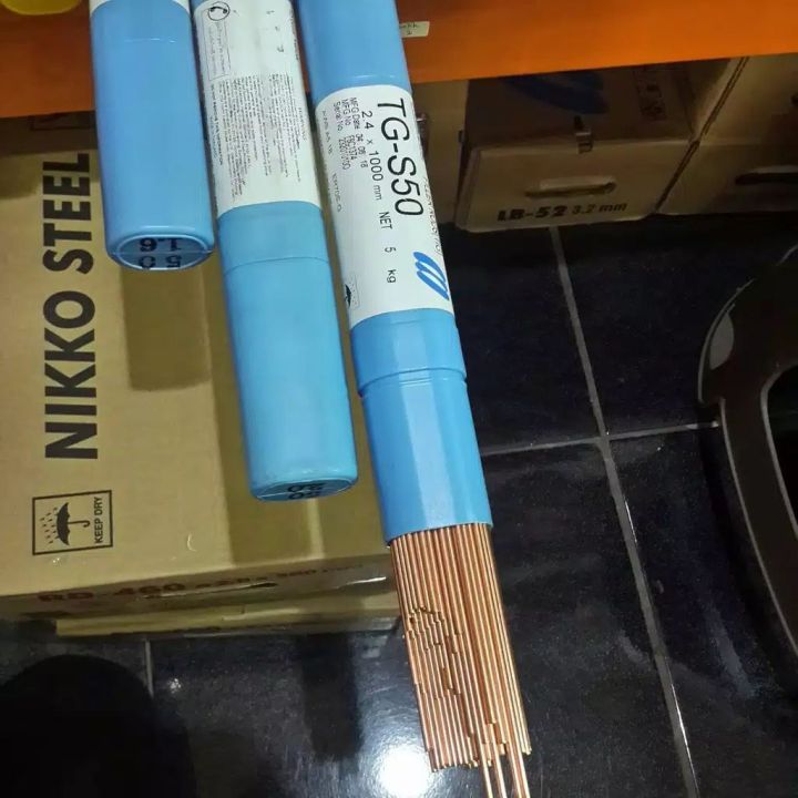 Kawat las Argon TIG BESI TGS-50 2.4 mm per kg KOBE FAMILIARC ER | Lazada Indonesia