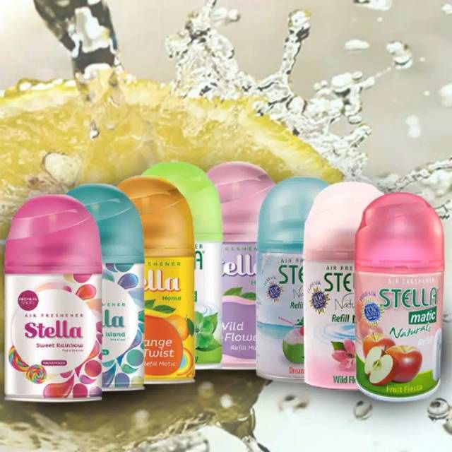 STELLA Matic Refill 160 ml / Isi Ulang Pengharum Ruangan Otomatis ...