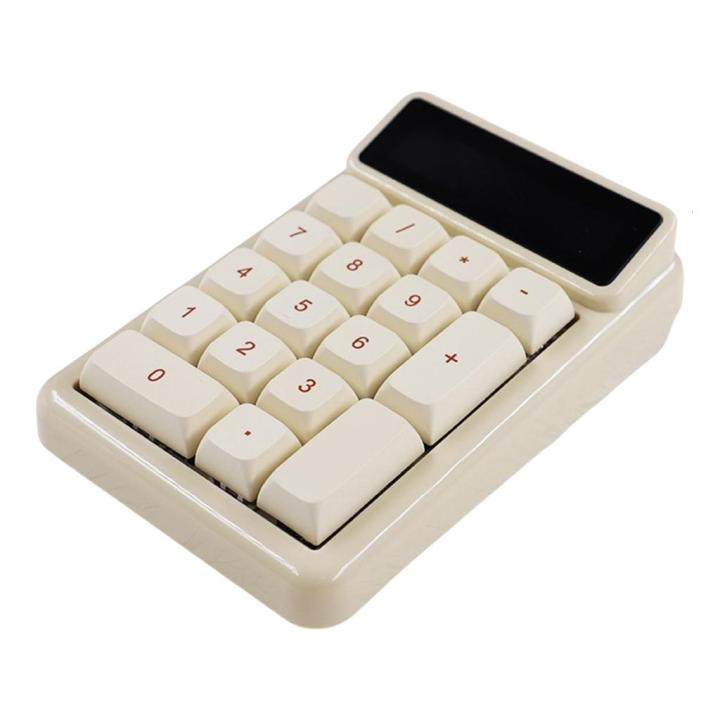 KM17 Mechanical Numeric Keypad 17Keys Numpad Keyboard Calculator ...