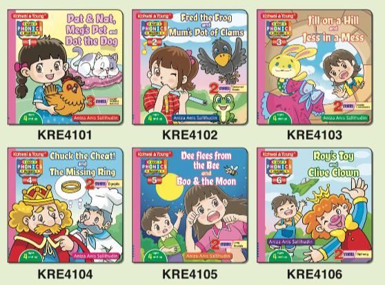 Easy Phonics Readers Set / books for kids | Lazada