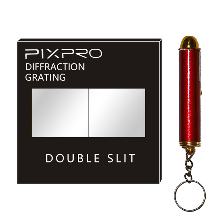 Diffraction grating Mirror double slit grating Teaching demonstration ...