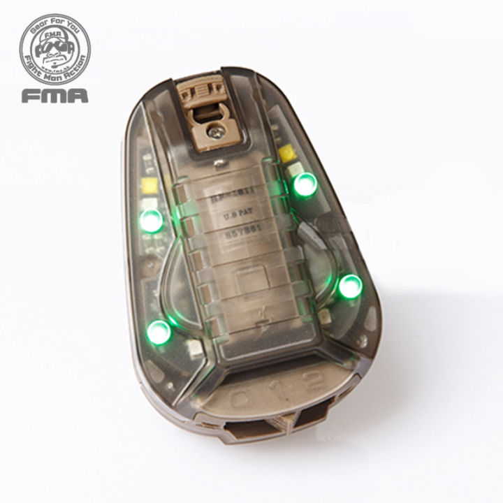 FMA Tactical Helmet Green Light HEL-STAR6 GEN III Green Light Survival ...