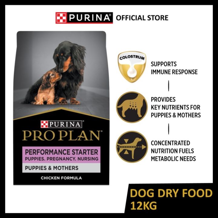 PRO PLAN Puppies & Mothers Performance Starter Chicken Formula with ...