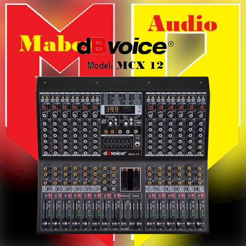 Mixer Dbvoice MCX 12 Original 12 Channel dB Voice MCX-12 | Lazada Indonesia