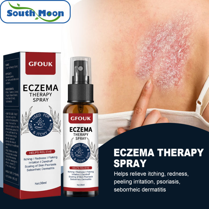 South Moon Eczema Therapy Spray Skin Care Spray Relieve Skin Itching ...