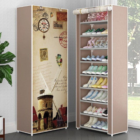 Rak Sepatu Portable 9 Susun Rak Sepatu Murah Rak Sepatu | Lazada Indonesia