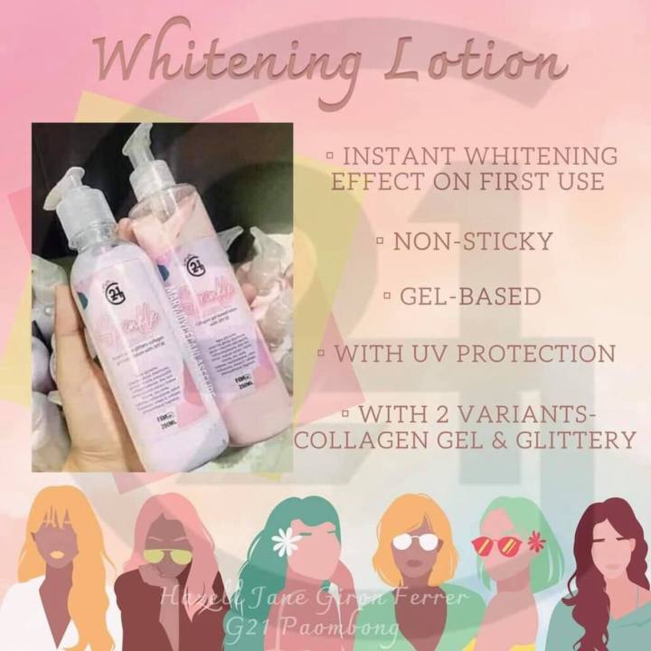 G21 Sprinkle Lotion Authentic Whitening Skin | Lazada PH