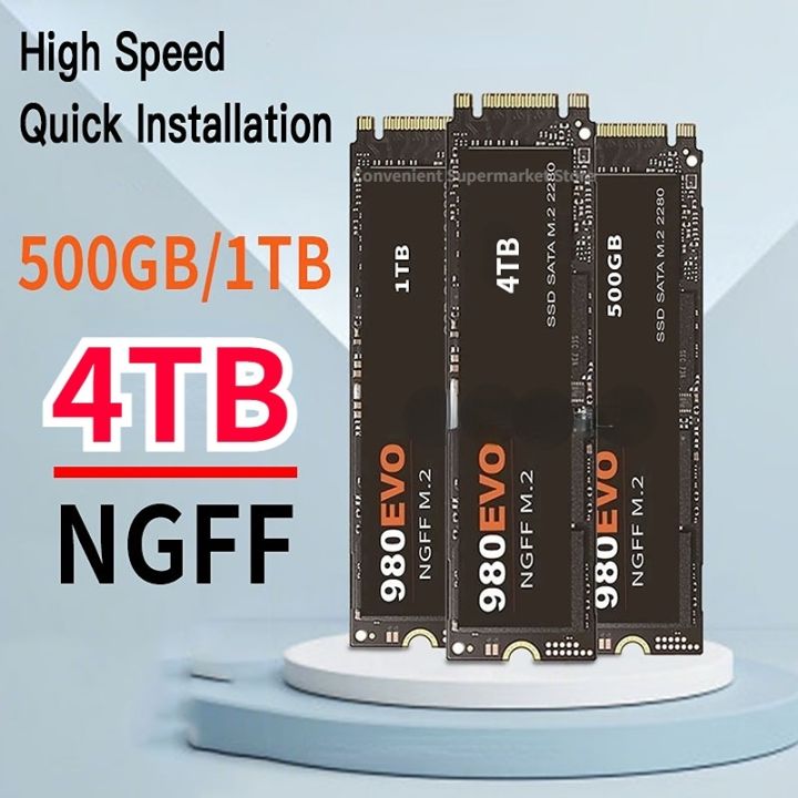4TB ssd m2 1tb 2tb PCIe 4.0 nvme 3D NAND M.2 Solid State Drive 2280 ...