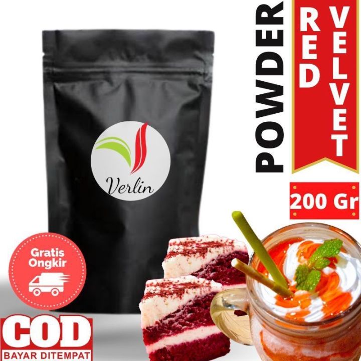 Red Velvet Powder Verlin Original Kemasan 200Gr | Lazada Indonesia