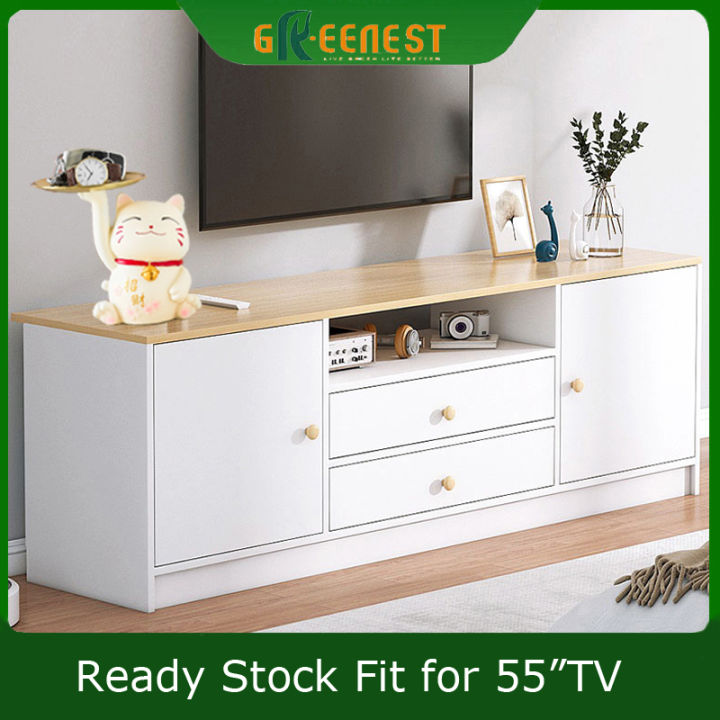 Stylish TV Rack Cabinet Wood TV Rack Stand Durable TV Table for Living ...