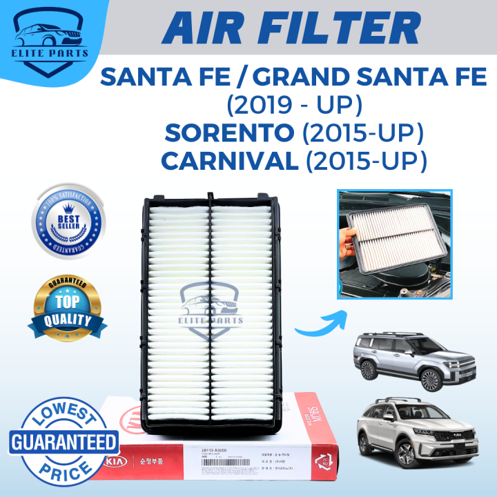 AIR FILTER for HYUNDAI Santa Fe / Grand Santa Fe (Gas/Diesel) (2019 ...