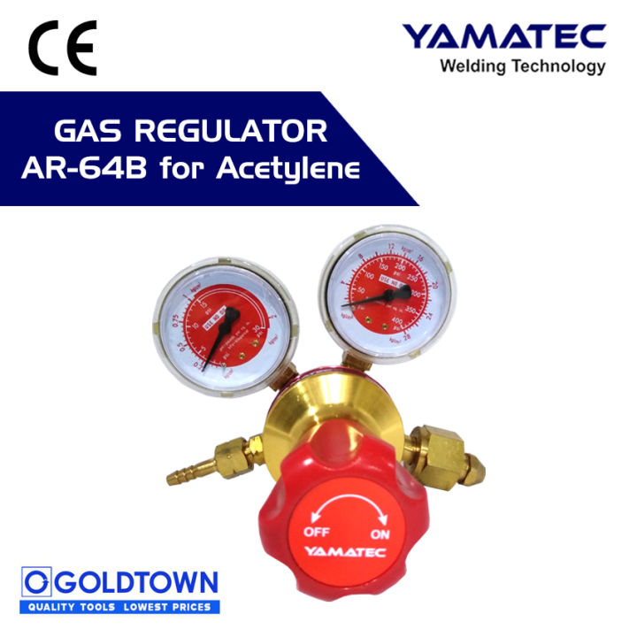 YAMATEC AR-64B for Acetylene PROFESSIONAL INDUSTRIAL GAS WELDING & CUTTING EQUIPMENT ORIGINAL ...