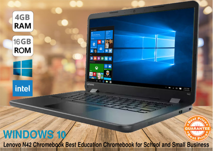 Lenovo N42,Chromebook,4GB RAM.16gb eMMC SSD, Windows 10 | Lazada