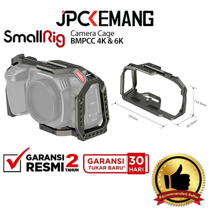 SmallRig Full Camera Cage BMPCC 4K & 6K Small Rig 2766 JPC KEMANG ...