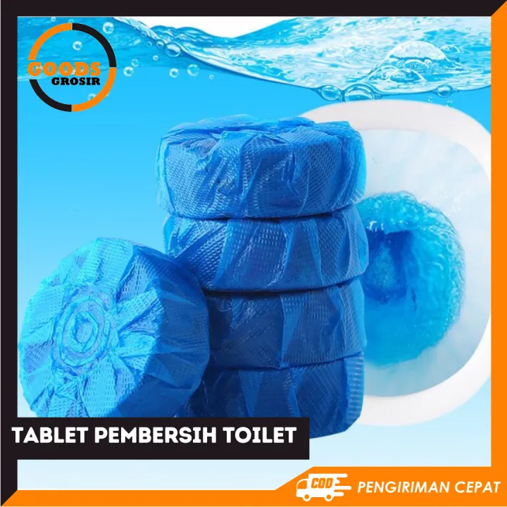 GG - TABLET BIRU PEMBERSIH TOILET | PENYEGAR DAN PEWANGI WC KLOSET ...
