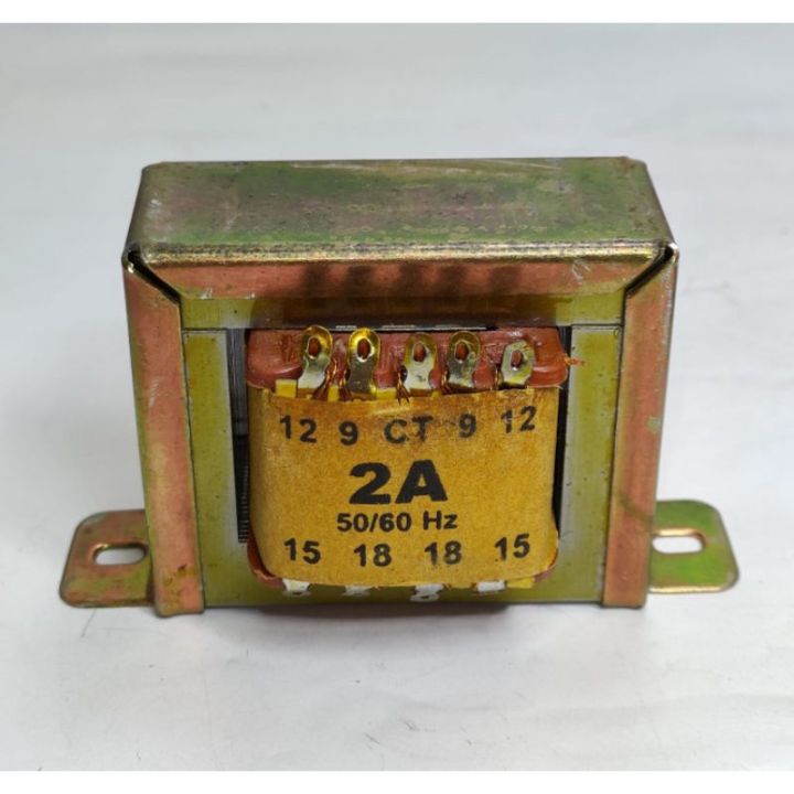 Trafo 2A CT trafo 2A Ct18 volt 2 ampere Tembaga (AU) | Lazada Indonesia