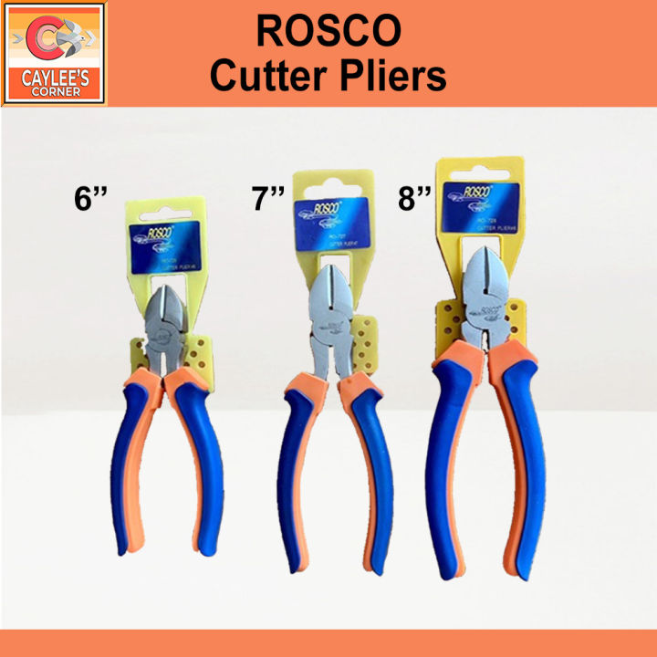 ROSCO Cutter Plier (6”, 7”, 8" inches) | Lazada PH