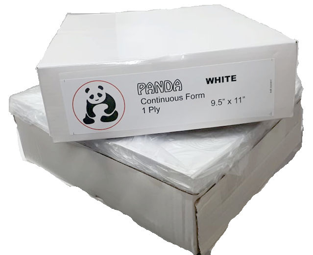 1Ply Continuous Form 9.5" x 11" - all white | Lazada PH
