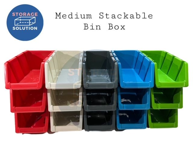Medium Size Stackable Bin Box/Check Out/5pcs | Lazada PH