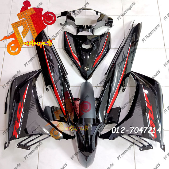 Yamaha LC 135 Cover Set Black Exciter RC Yellow / Red / Hijau Lumut Green V1 V2 V3 V4 V5 V6 V7 ...