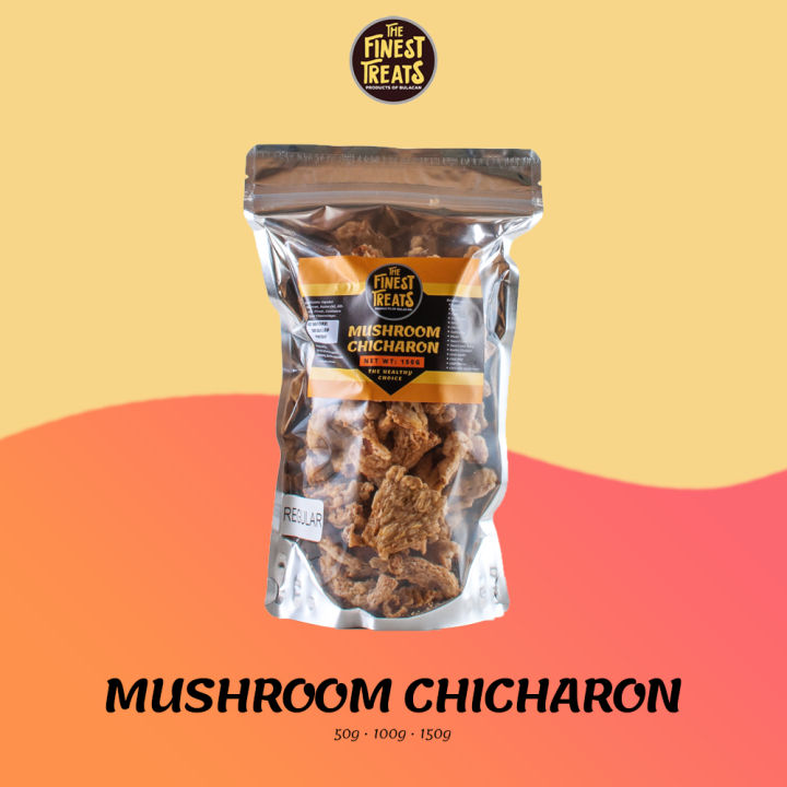 Mushroom Chicharon 50grams100grams150grams Retail Price The Finest Treats Lazada Ph