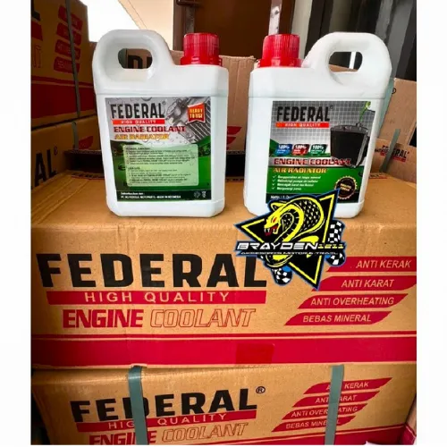 AIR RADIATOR COOLANT FEDERAL 1 LITER COCOK UNTUK SEMUA JENIS MOTOR ...