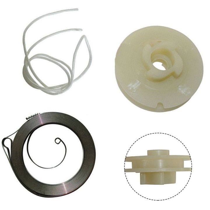 Tool Nest Reliable Recoil Starter Spring & Pull Rope Kit for 5200 ...