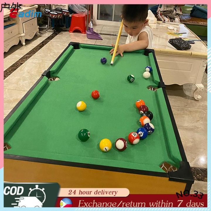 tents Mini billiard table for Kids wooden with tall feet pool table set ...