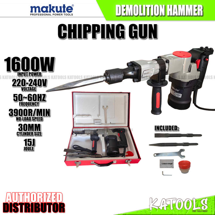 MAKUTE DH30 Professional Demolition Hammer Chipping Gun 30MM | Lazada PH