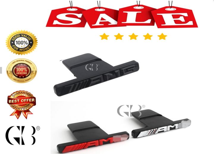 GB-STORE [100% ORIGINAL] Mercedes AMG Logo badge front GT grille / AMG ...