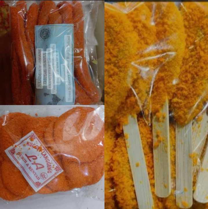 paket hemat 3 bungkus NUGGET PANJANG MUGGET BULAT DAN NUGGET STICK ...
