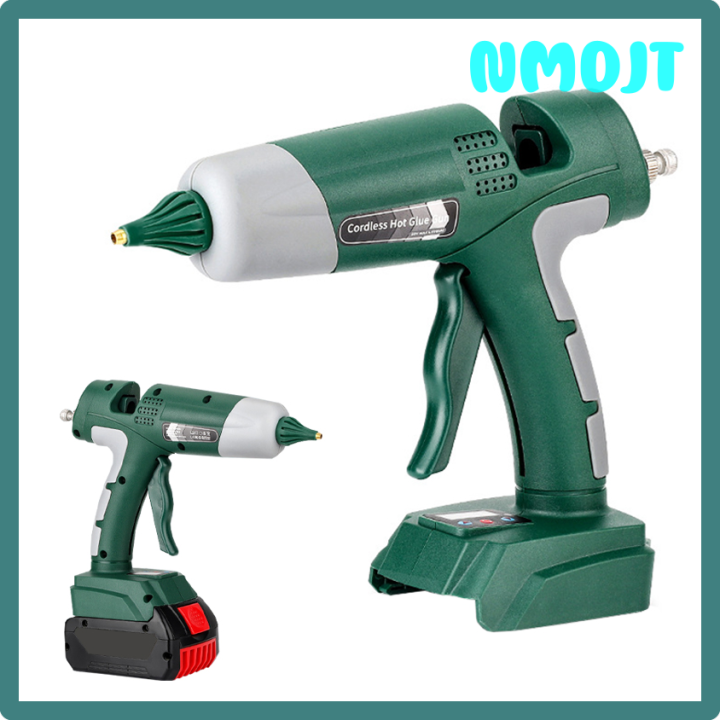 NMDJT Electric Hot Melt Glue Machine Cordless Glue Gun for Bosch 18V Li ...
