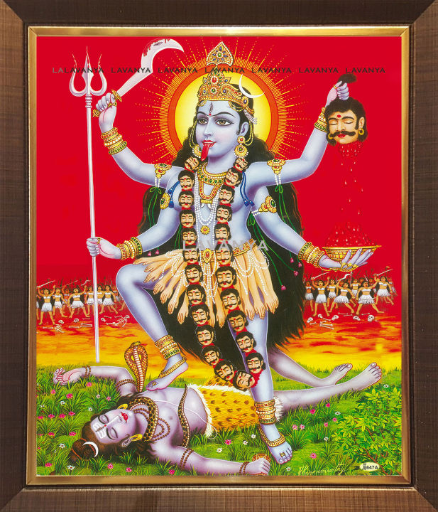 Kali Amma Digital Photo with Frame and Glass (L551) | Lazada
