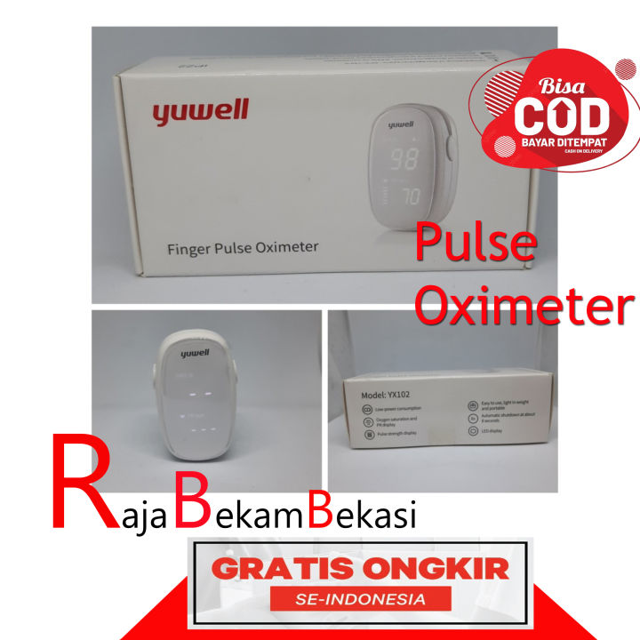 YUWELL Alat Ukur Saturasi Oksigen/ Fingertip Pulse Oximeter Oxymeter ...