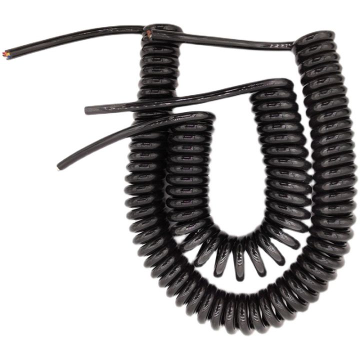 GB PU material black bright/black fog spring wire 2-core, 3-core and 4 ...