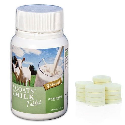 M-PLAN Goats' Milk Tablet (750mg x 150 tablets) 天然纯正的羊奶片 | Lazada